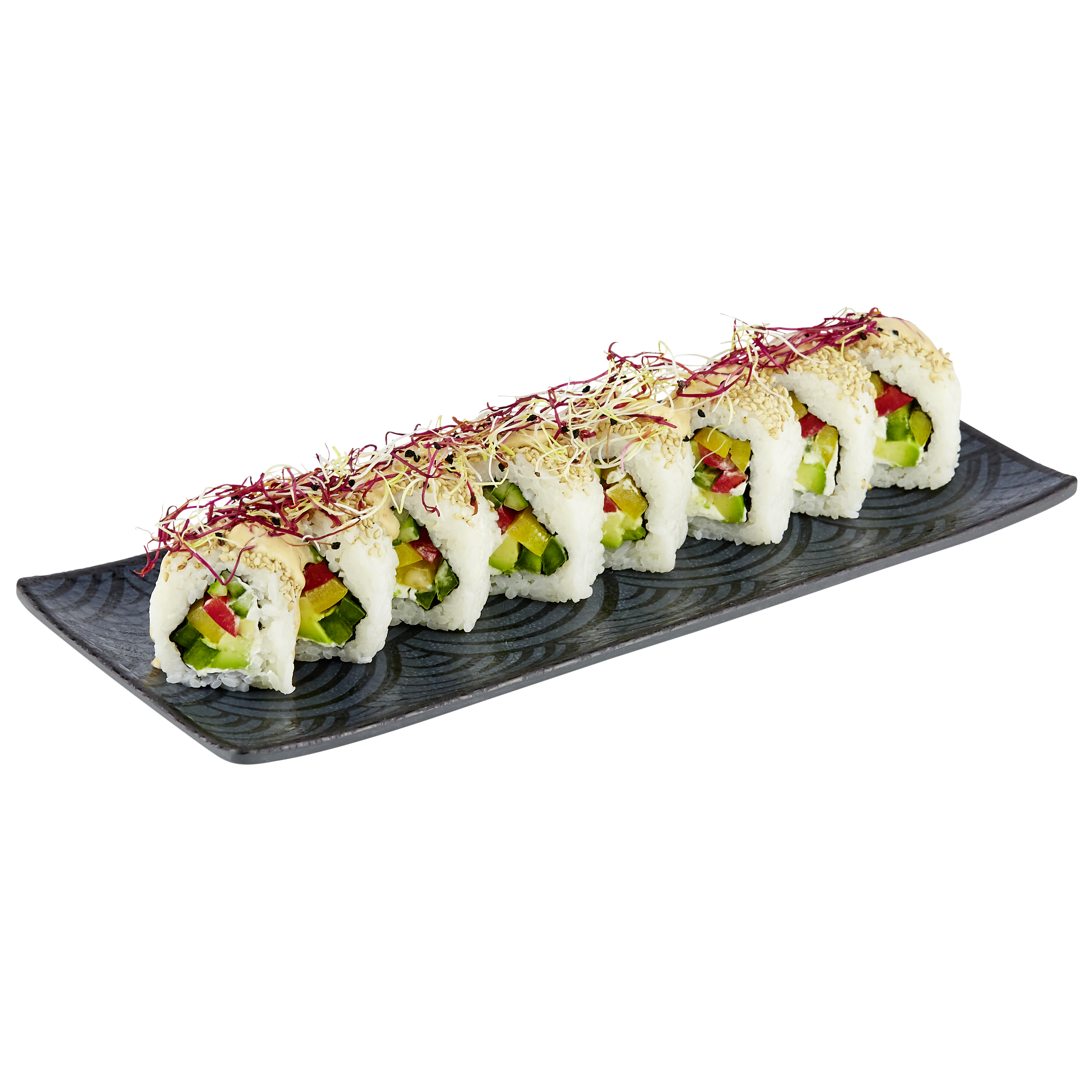 (165) Paprika Sesam Roll – Niitaka Sushi