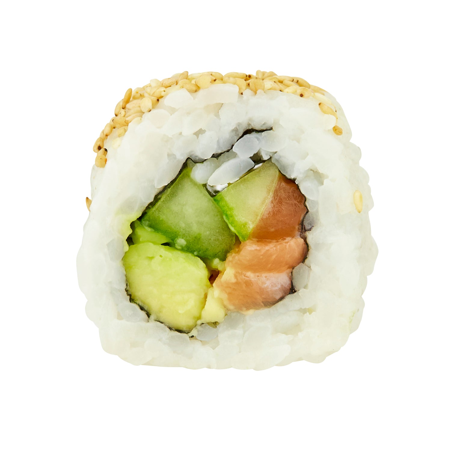 (50) California Lachs Roll – Niitaka Sushi