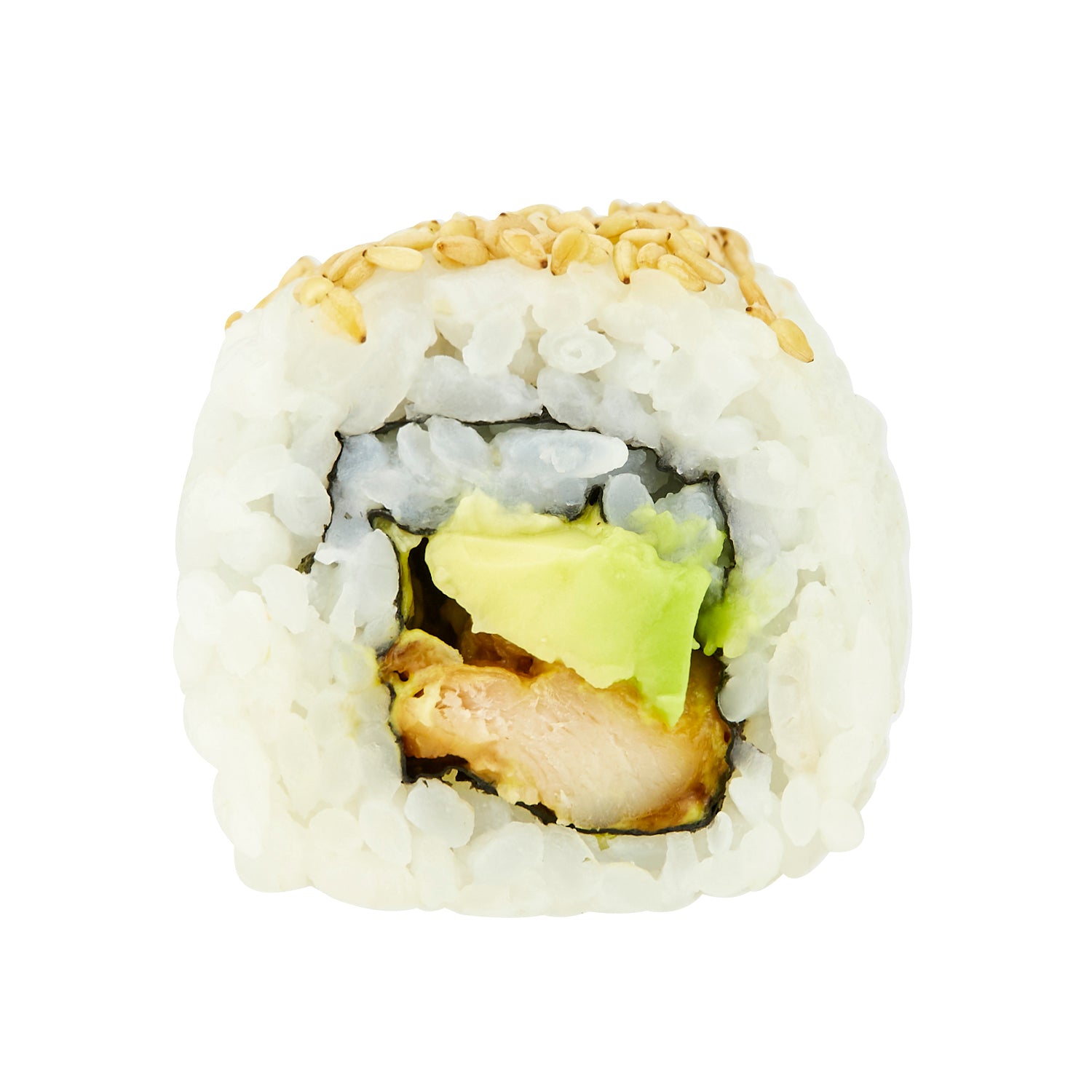 (151) Chicken Yakitori Roll – Niitaka Sushi